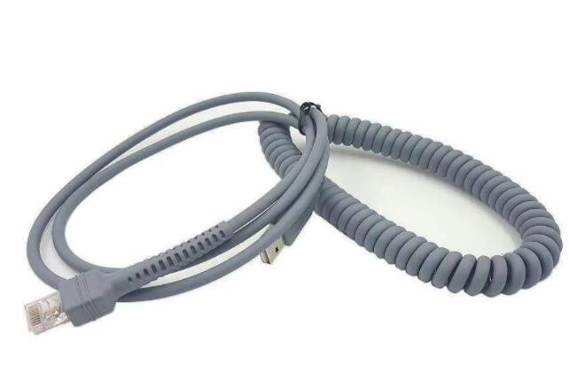 3M cABLETOLINK Factory Spiral USB Extension Cable for Symbol Ls2208