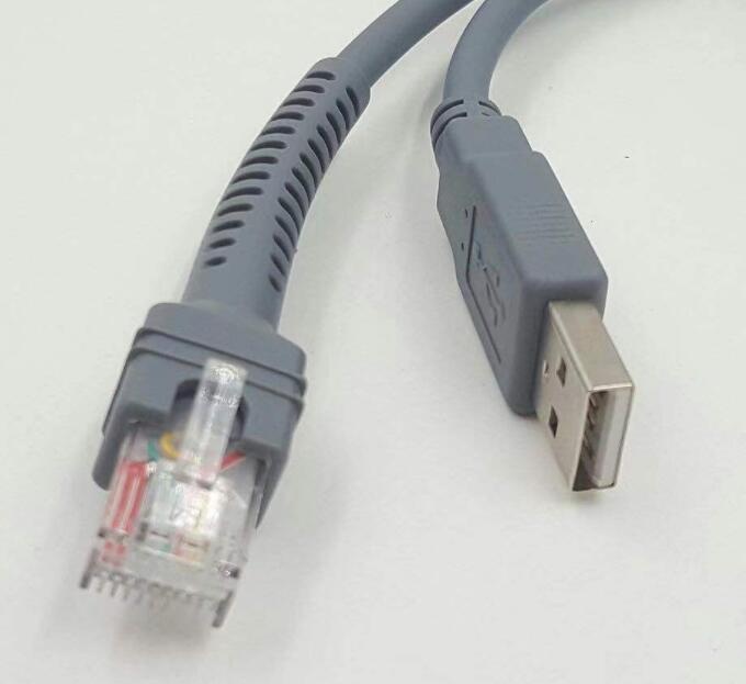 3M cABLETOLINK Factory Spiral USB Extension Cable for Symbol Ls2208
