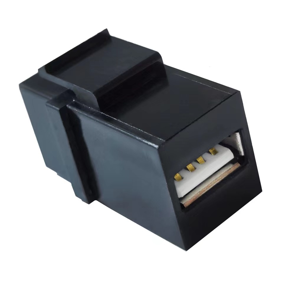 USB 2.0 B female keystone adapter