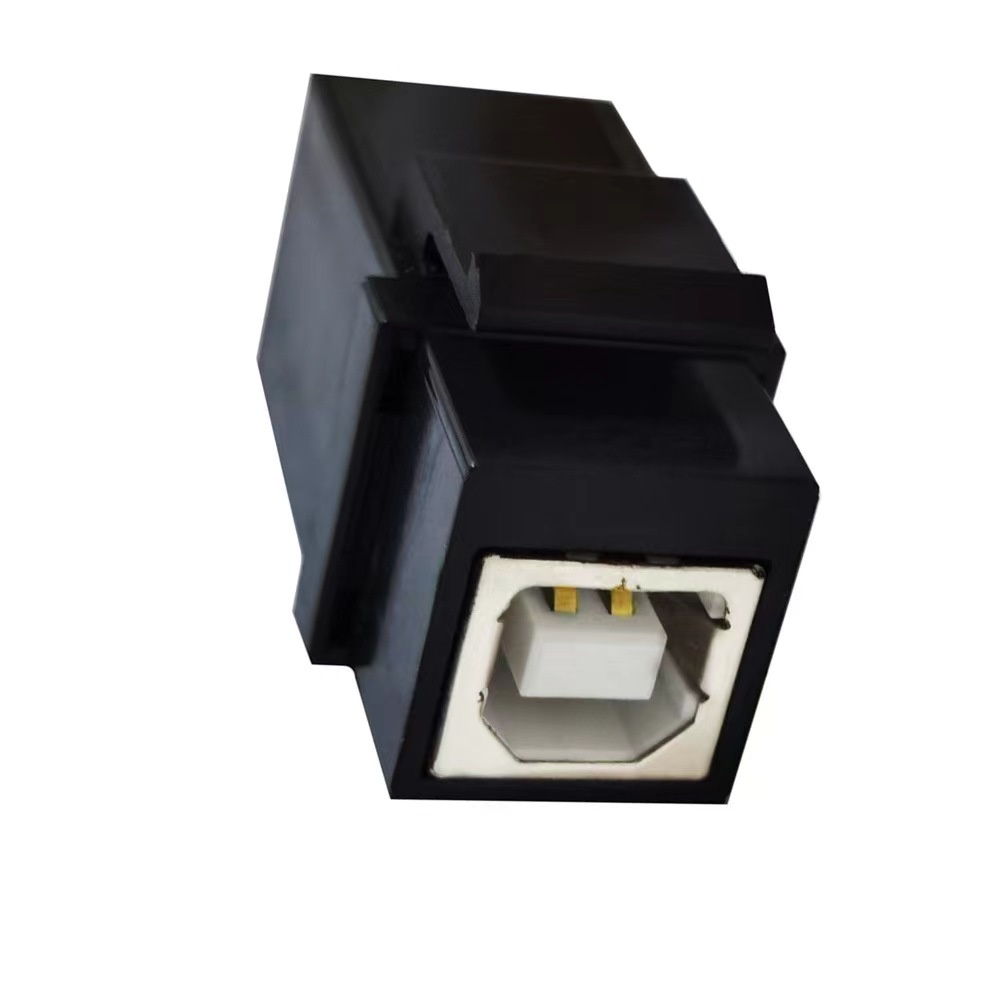 USB 2.0 B female keystone adapter