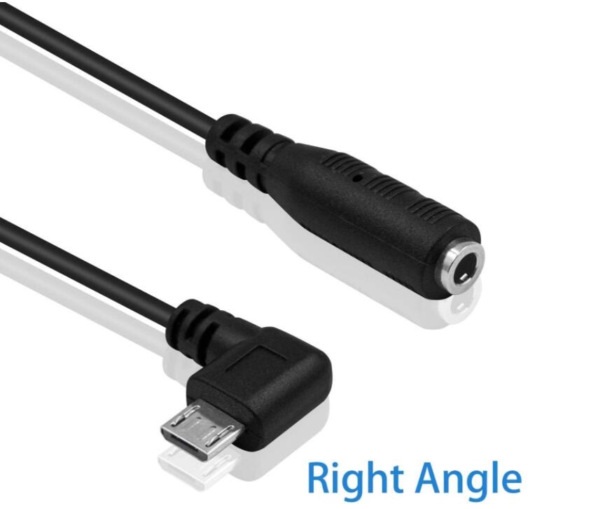 Micro USB to 3.5mm Jack Audio Adapter Cable