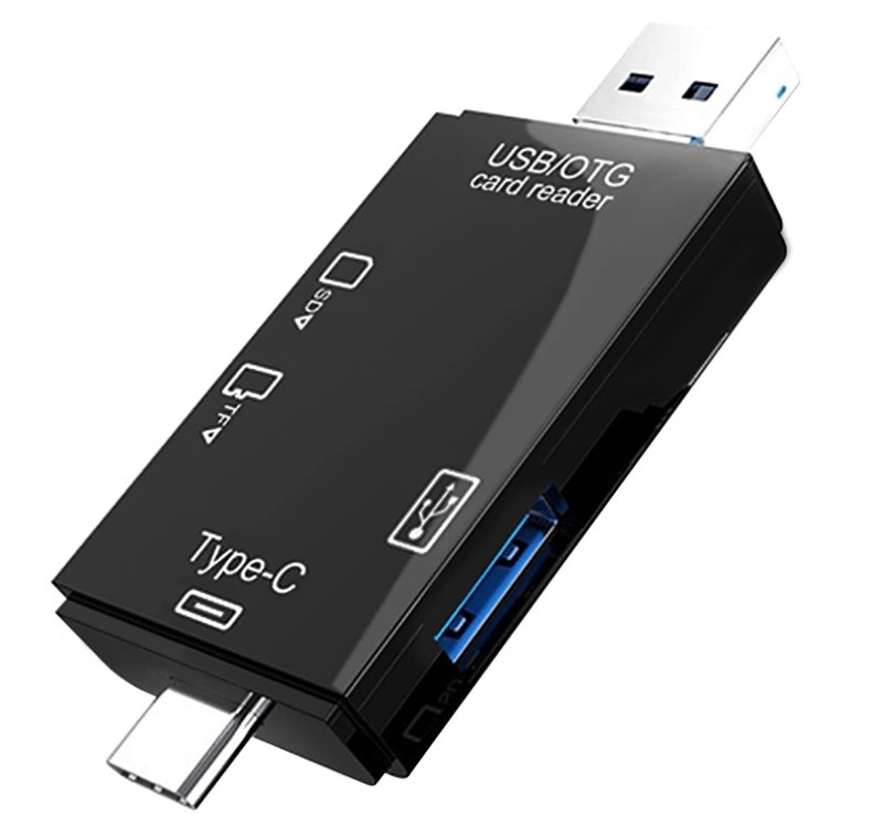 3 in 1 Memory Card Reader USB 3.0 Multifunction Card Connector with OTG ...