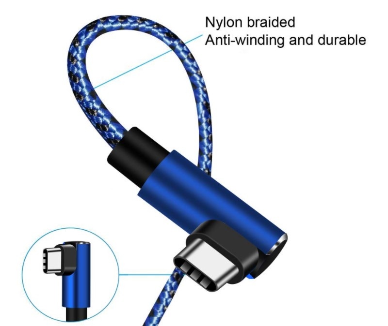 nylon braid USB C cable