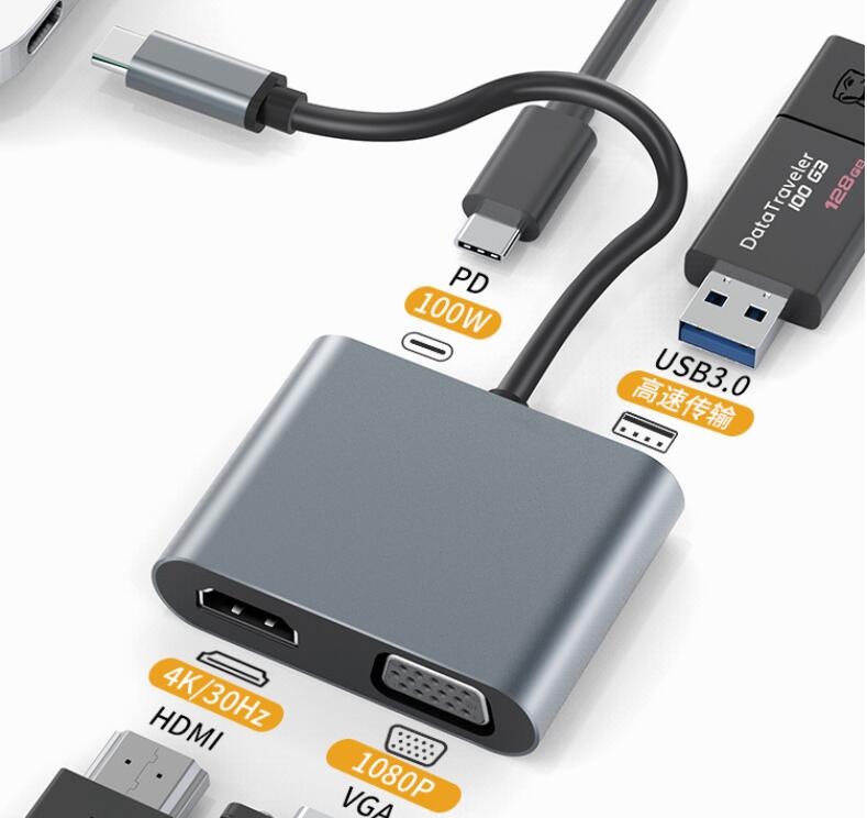 USB C to HDMI Multiport Digital AV Adapter