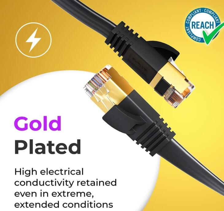 RJ45 Network Cable w/Speeds to 10GB