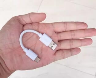 10CM Short USB C fast charging power bank cable