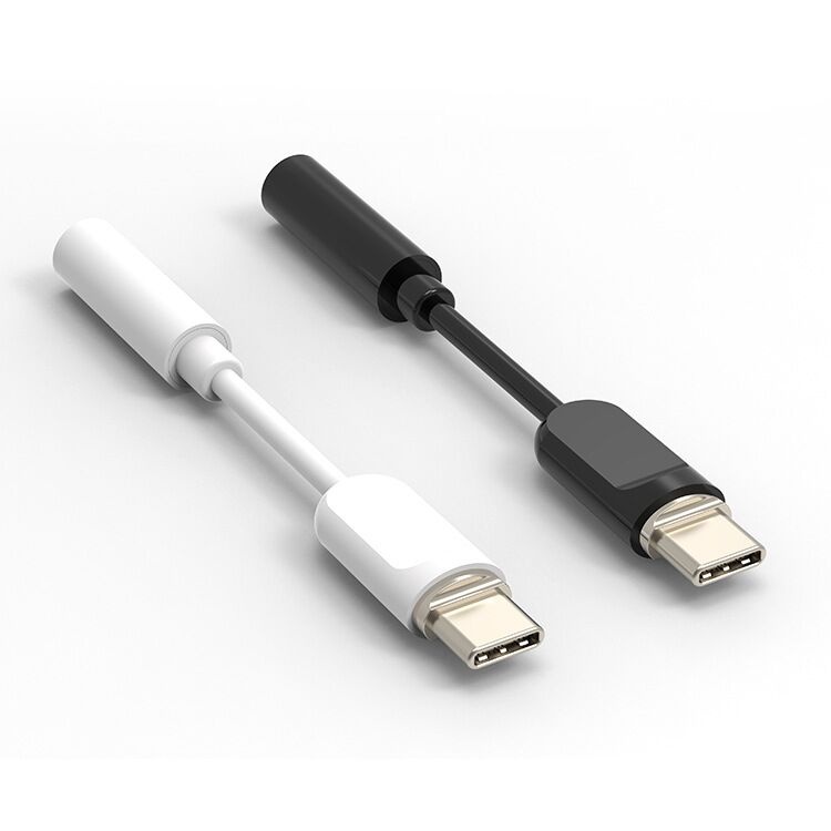 USB Type C male to 3.5mm female audio stereo cable