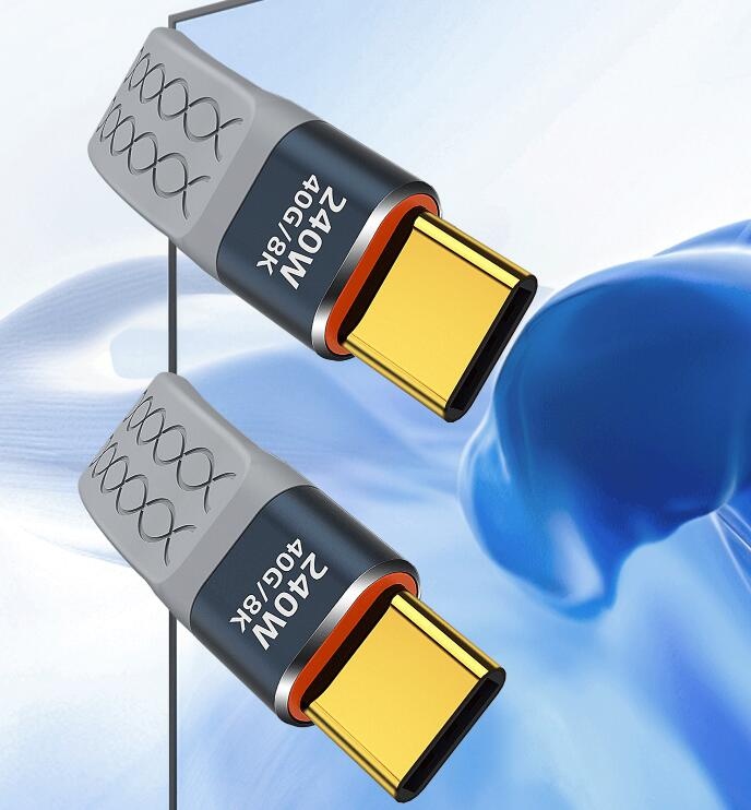 USB C to Type C 240W Fast Charging USB 4 Cable Supports 8K HD Display ...