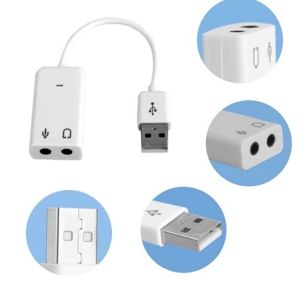 usb sound card cable 7.1