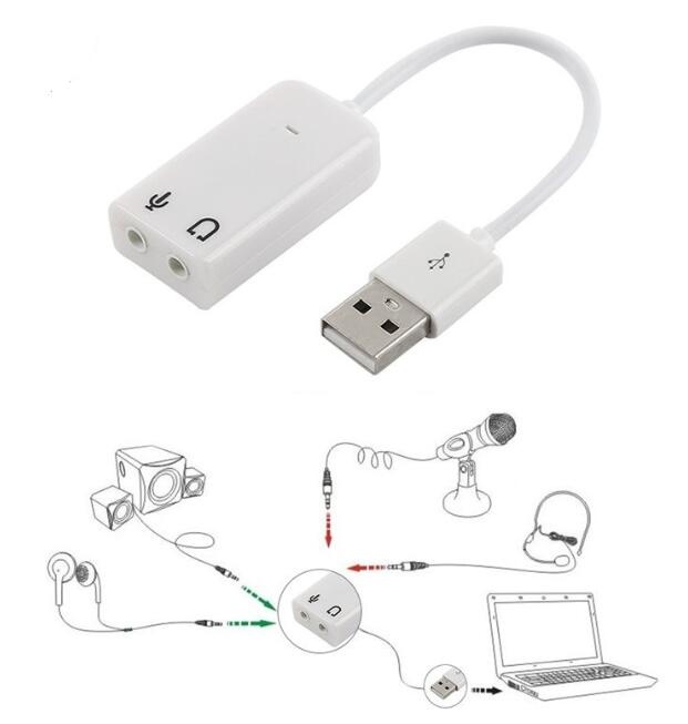 usb sound card cable 7.1