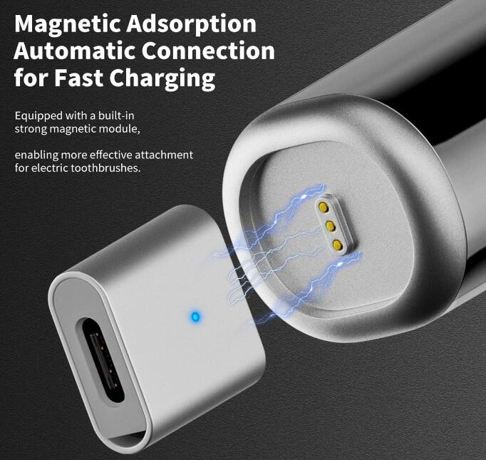 USB-C to Magnetic Charging 3 Pin Adapter for Electric