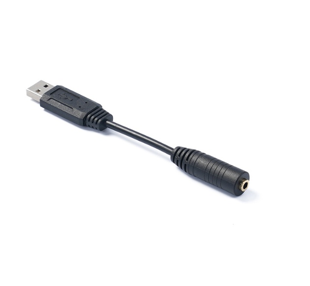 USB to Aux Cable with TRRS 4-Pole Mic-Supported USB to Headphone AUX ...