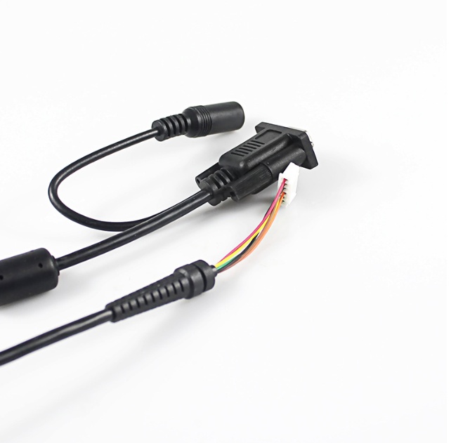 6M DB9PIN Male spring computer printer display ETC Connect cable