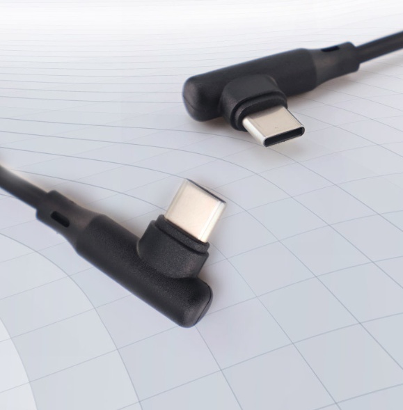 90 degree USB C cable