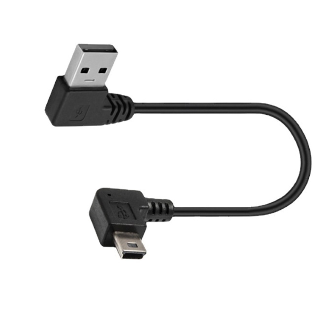 Angle Mini usb 5pin cable