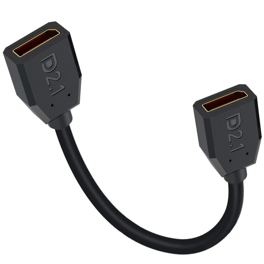 16K Displayport female to Displayport female 2.1V Cable