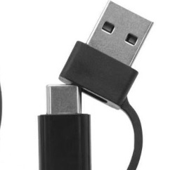 usb c female to USB A male power charge data transfer adapter with ...