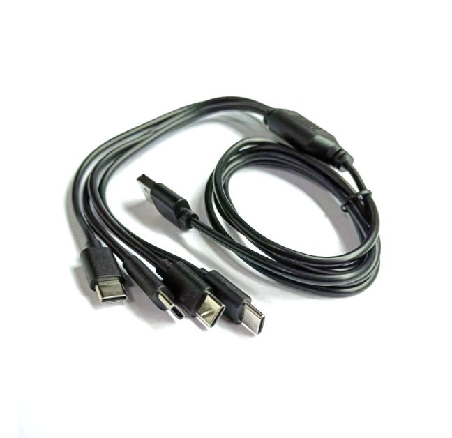 4*USB C to USB A power charge cable 1.2m