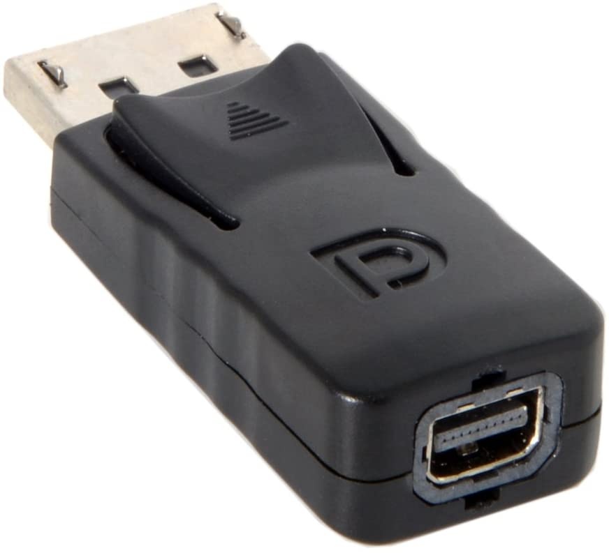 New DisplayPort to Mini DP DisplayPort Male to Female Adapter for Display