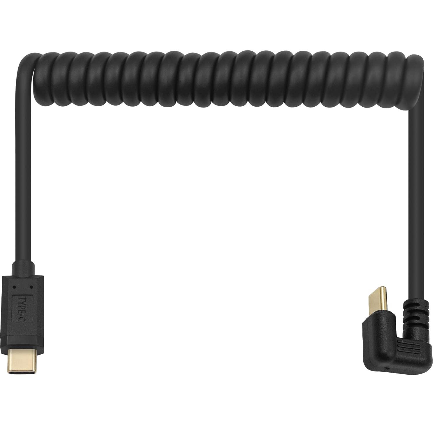sping U shape angle USB C male to USB C male data transfer power charge ...