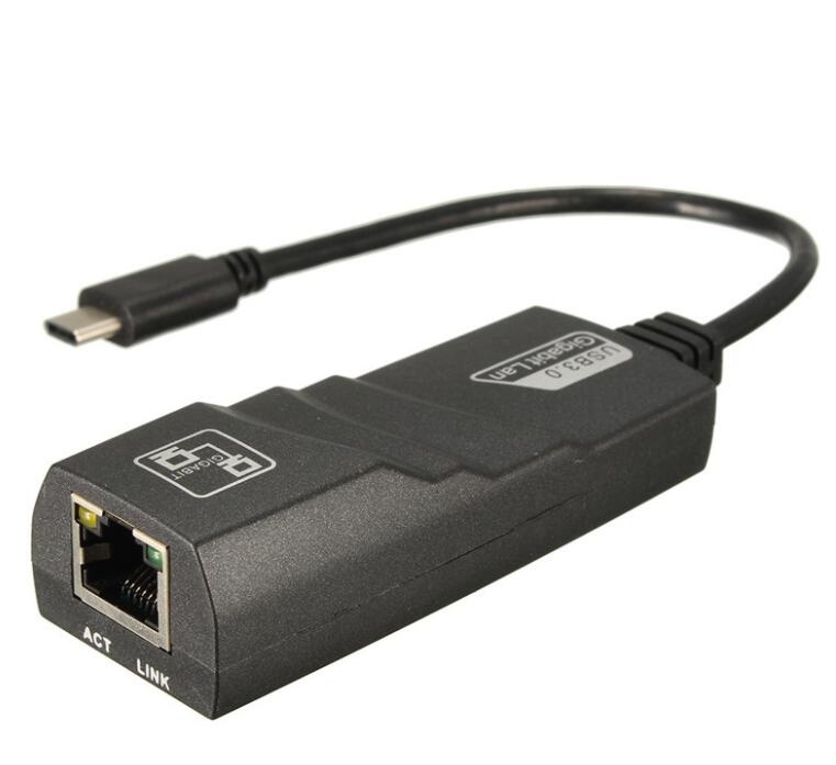 USB-C to RJ45 Thunderbolt 3/Type C to Gigabit Ethernet LAN Network ...