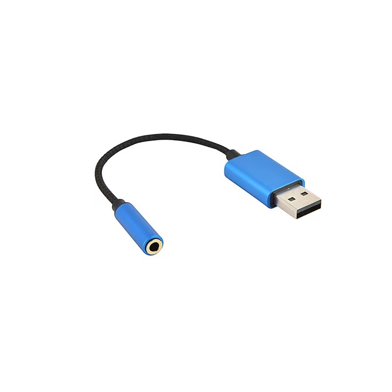 USB to 3.5mm Jack Audio Adapter