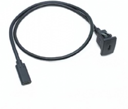 USB C Square Flush Mount Cable